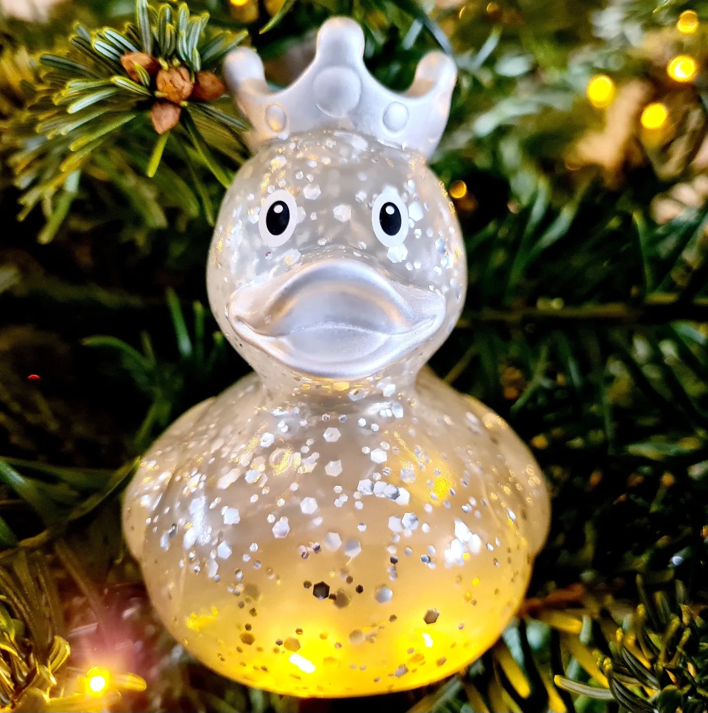 Badeend Glitter Engel LILALU