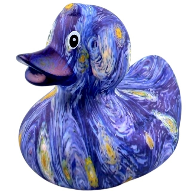 Starry Night Vincent van Gogh Rubber Duck