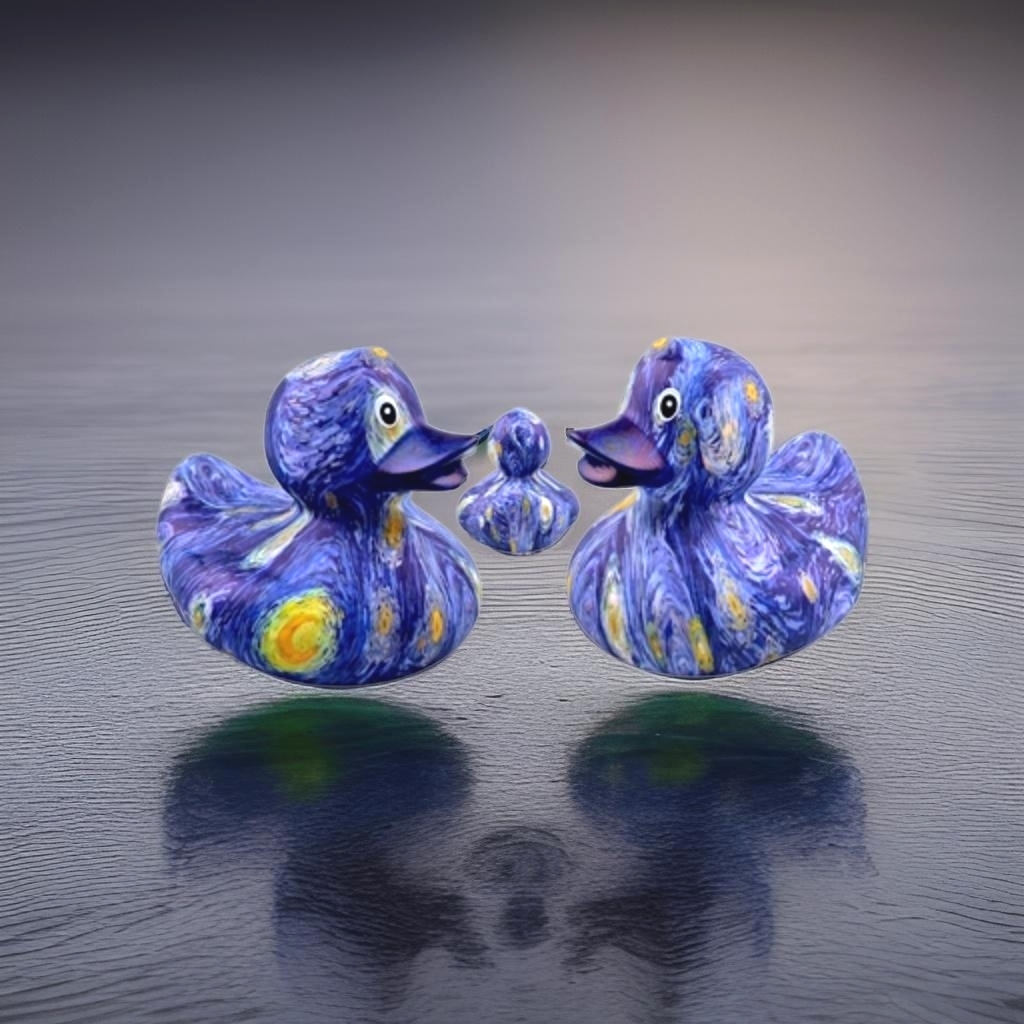 Starry Night Vincent van Gogh Rubber Duck