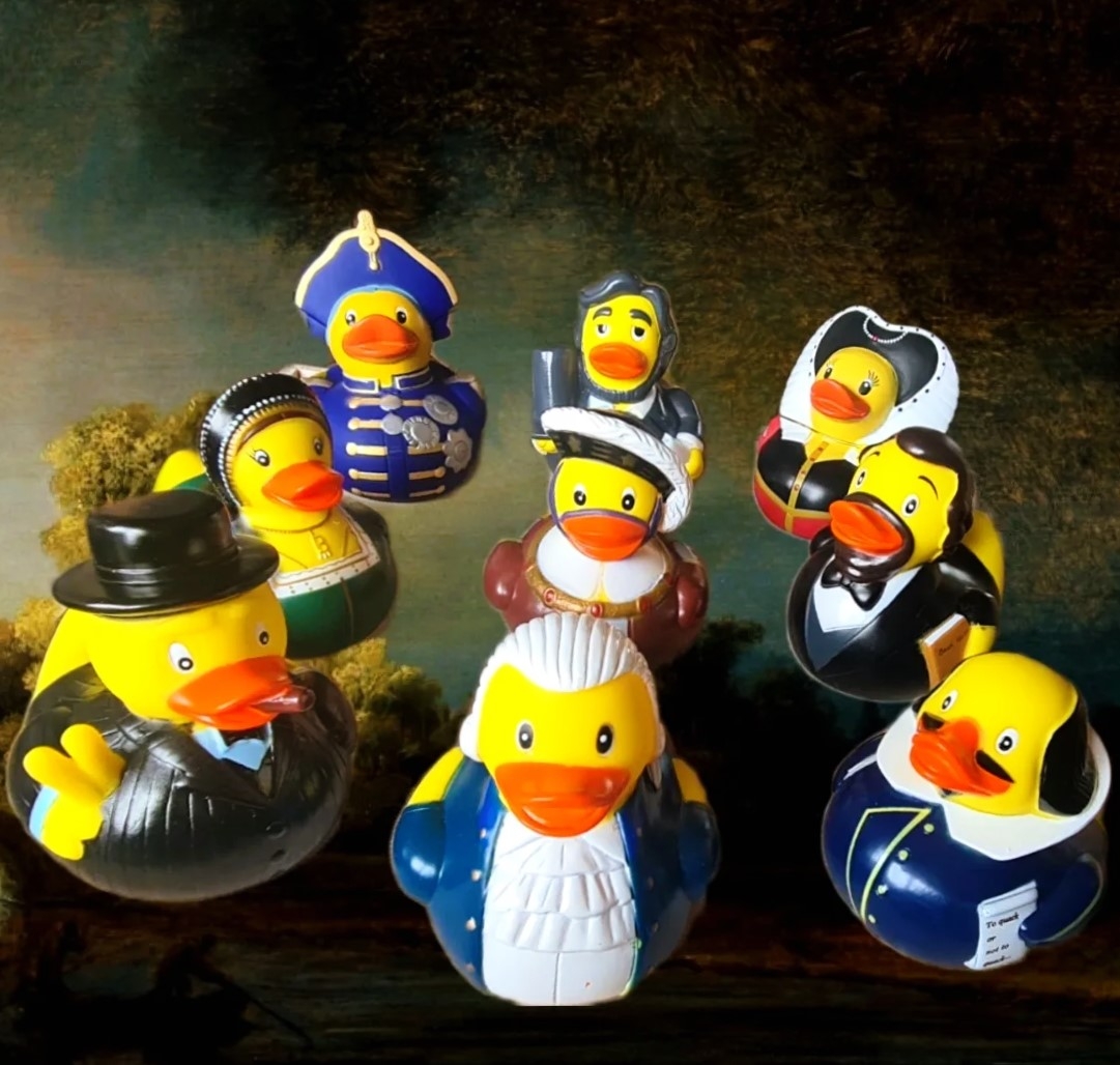 Rubber duck George Washington LUXY