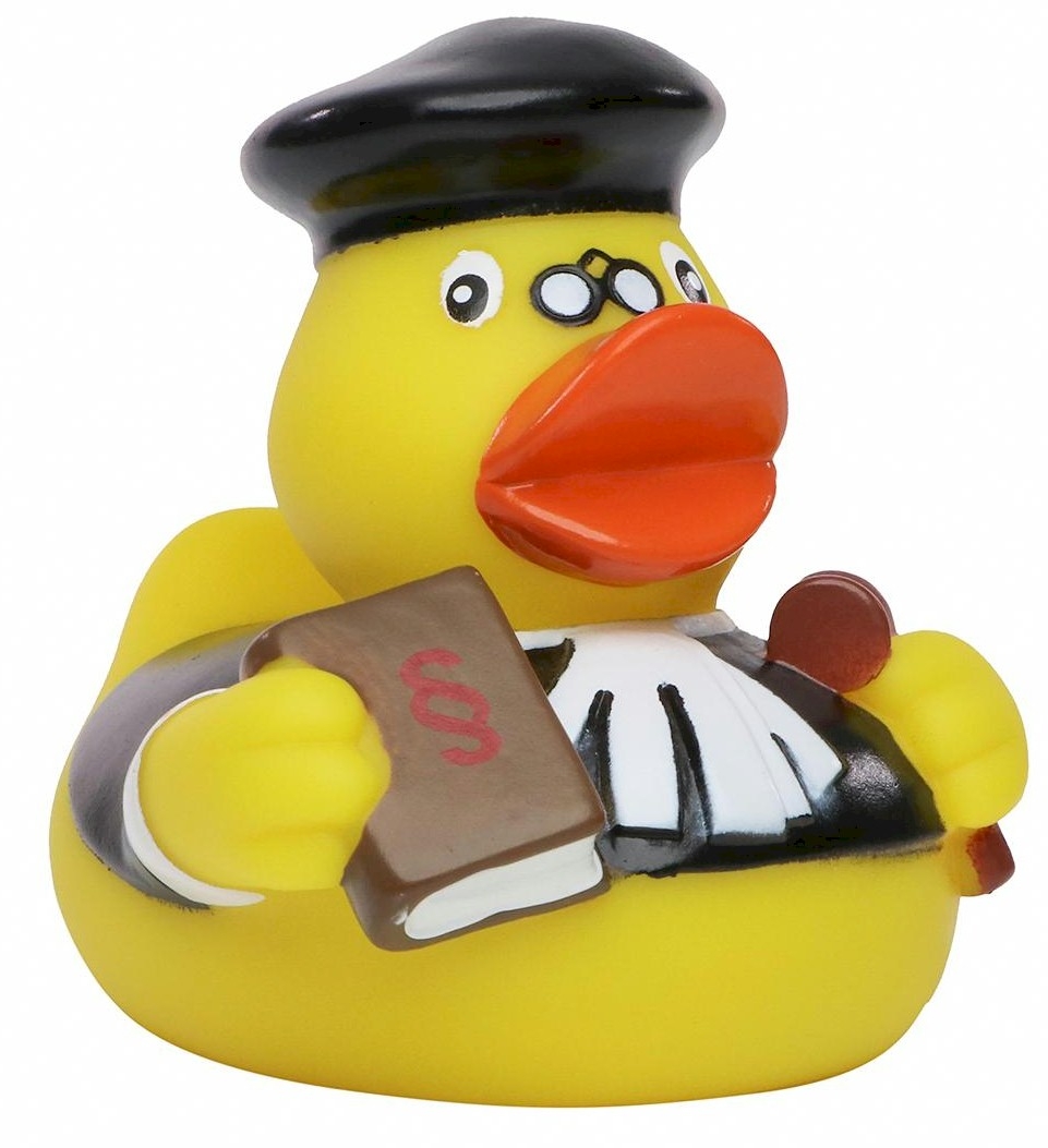Rubber duck judge DR