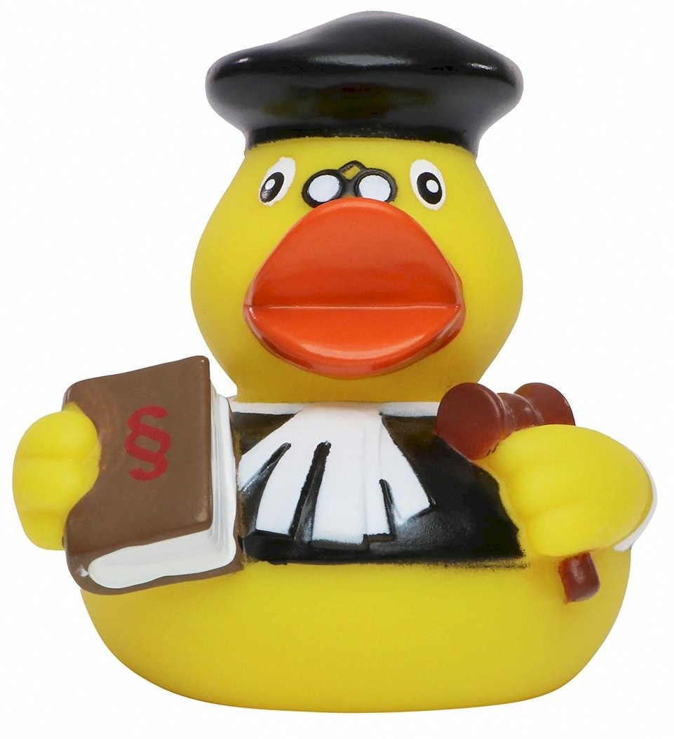 Rubber duck judge DR