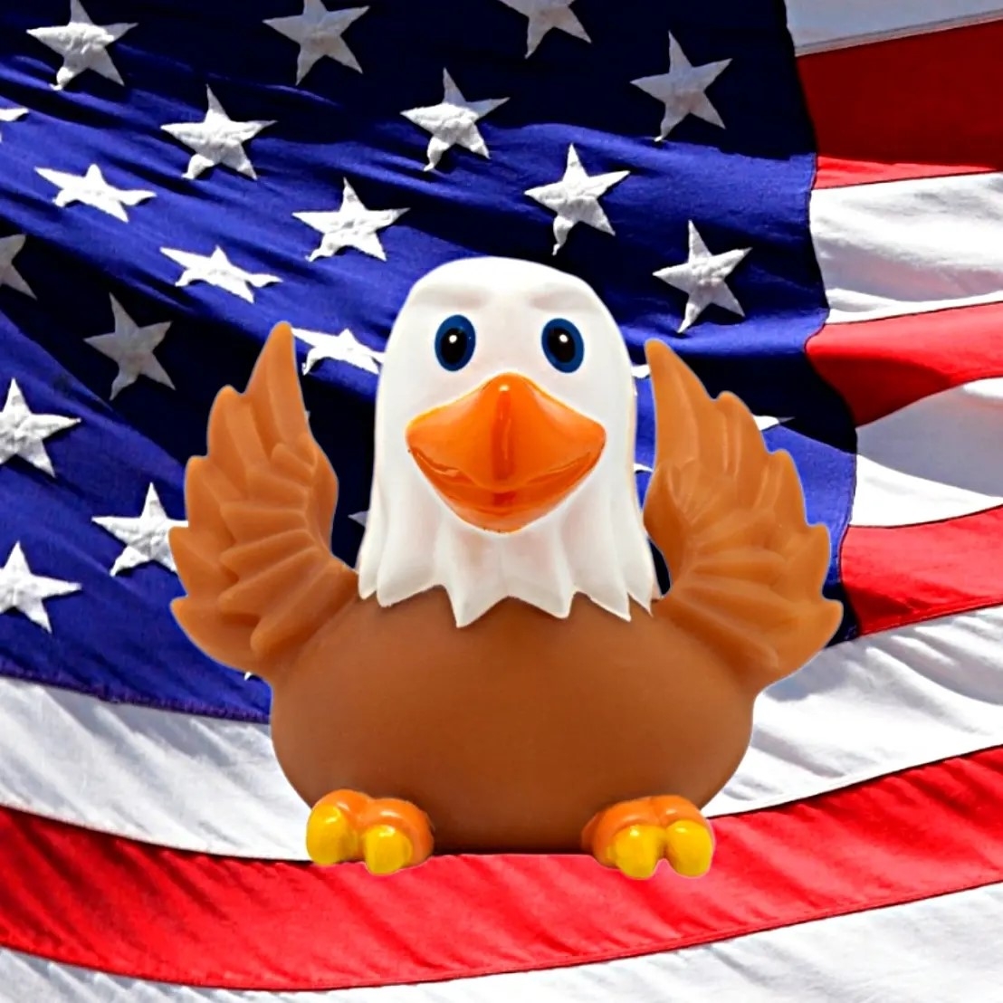 Rubber duck Eagle LILALU