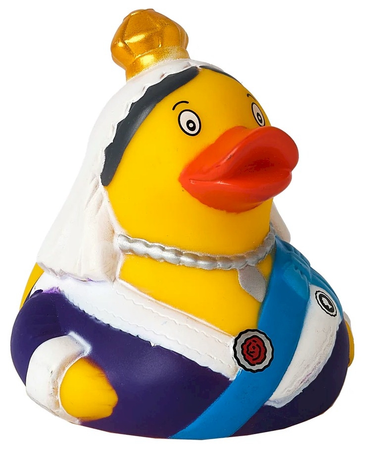 Rubber duck Queen Victoria LUXY