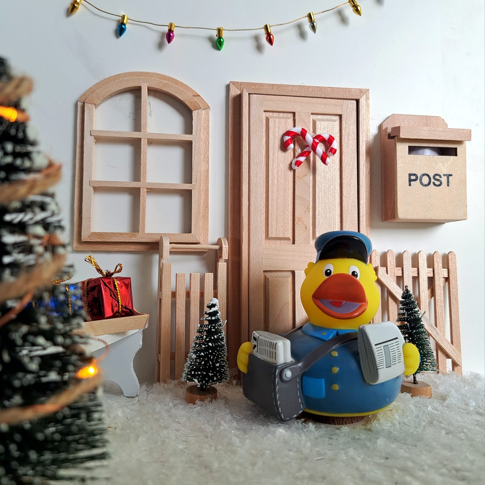 Rubber duck mailman DR