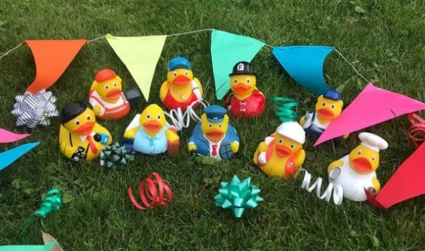 Rubber duck bus driver DR