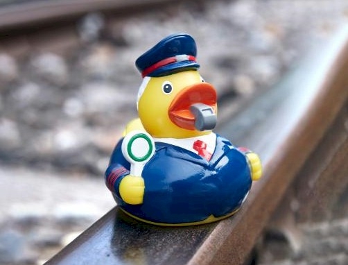 Train Novelties Rubber Ducks