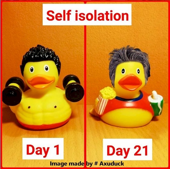 Rubber duck Bodybuilder LILALU