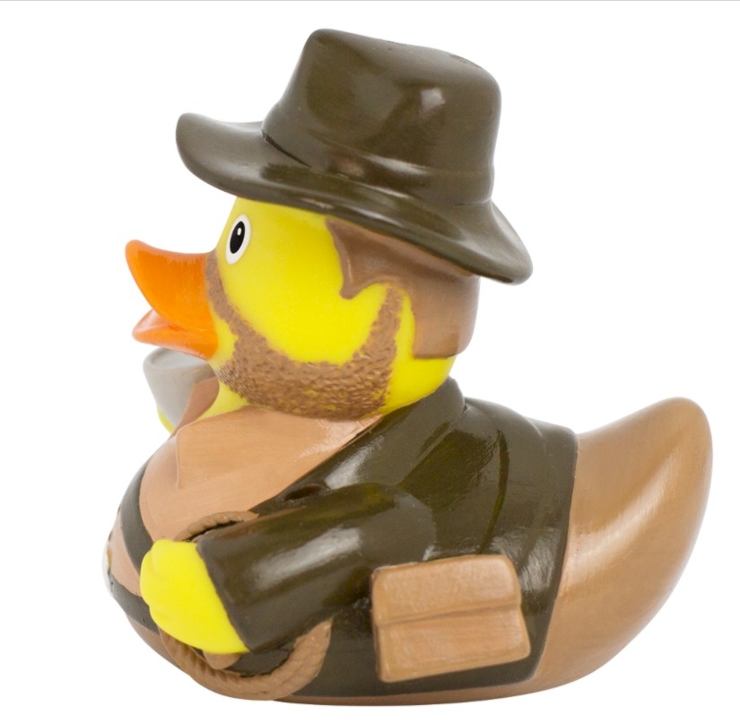 Rubber duck Indiana Jones LILALU