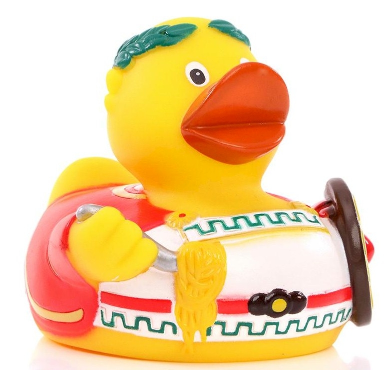 Rubber duck Italy Rome DR