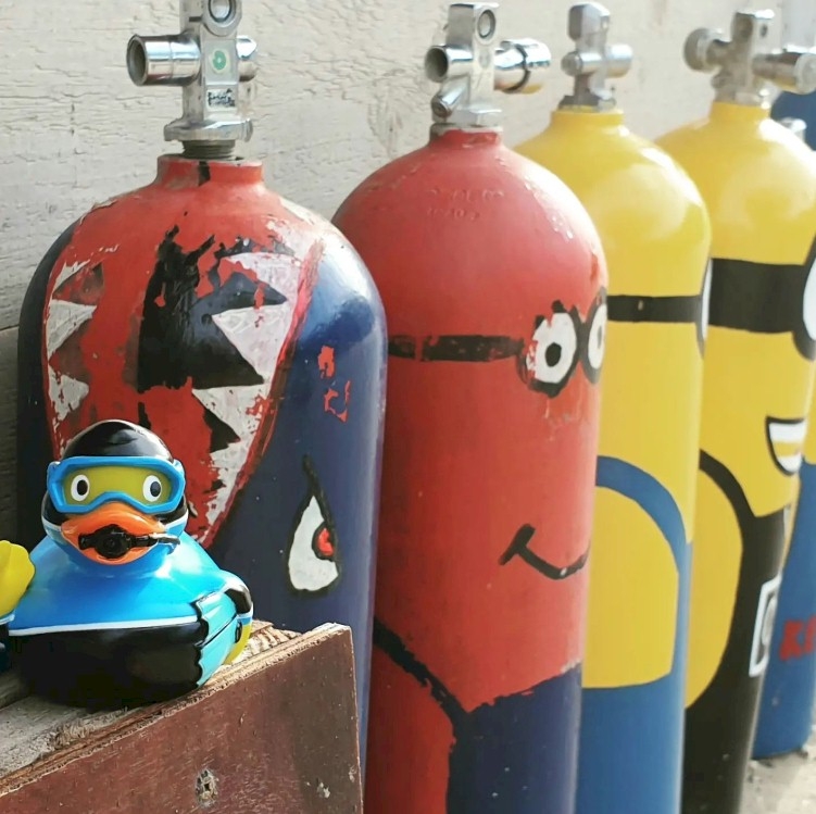 Rubber duck diver DR